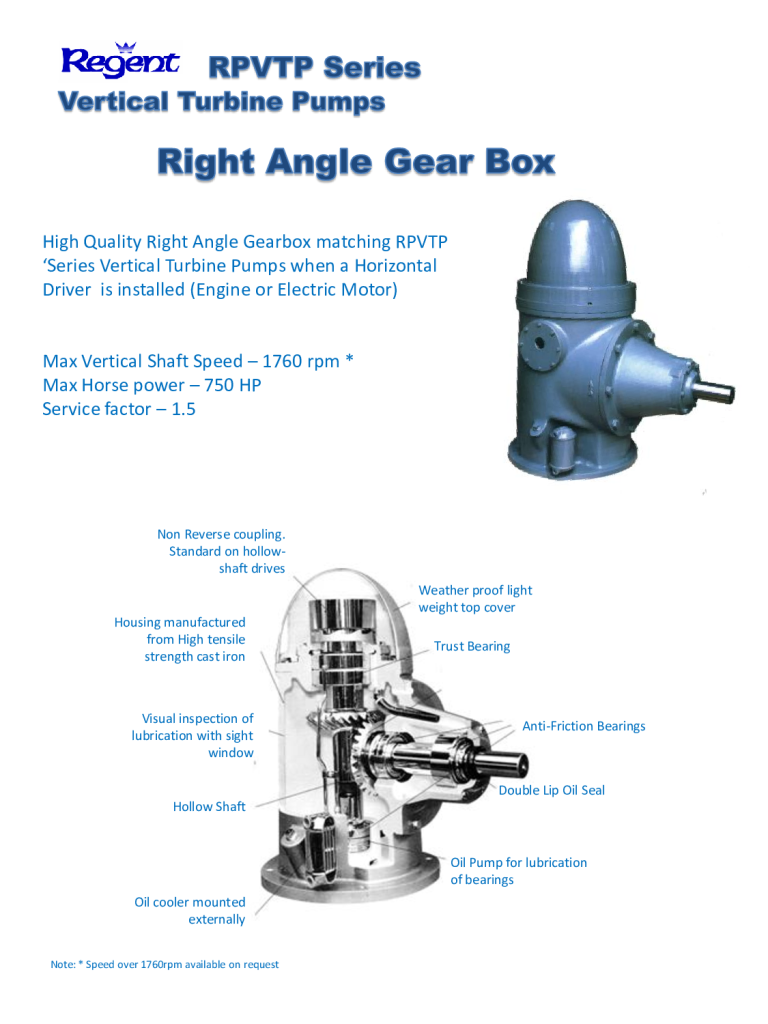 RPVTP Series Vertical Turbine Pumps - richrise
